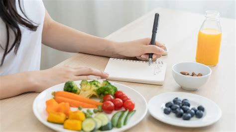 جدول رجيم صحي لإنقاص الوزن Eat Right