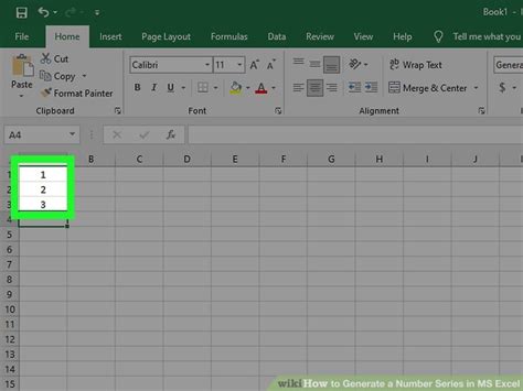 How To Generate A Number Series In MS Excel 8 Steps