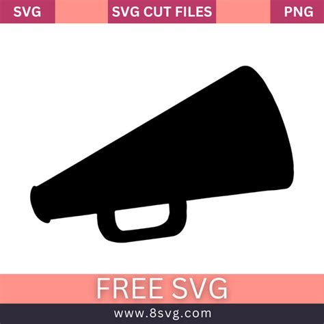 Megaphone Svg Free Cut File For Cricut Rnosa Ltd 8svg