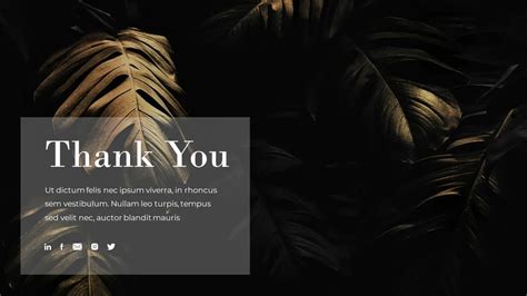 Ending Thank You Slide Template Slidekit