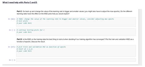 I Need Help On Part C And Part D I Already Did Part Chegg