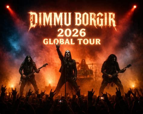 New Era Dimmu Borgir Announced 2026 Global Tour — Dates And Cities