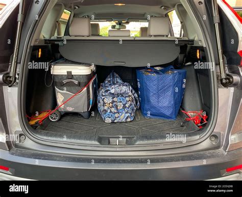 Packing Luggage In Car