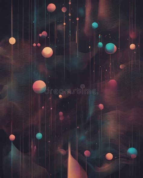 Abstract Shapes And Colors Of Sound Waves Stock Illustration Illustration Of Atmosphere