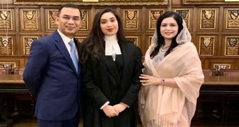 Khaledas Granddaughter Appear To Be A Barrister Jaima Rahman