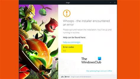 Fix Origin Error Code Installer Encountered An Error