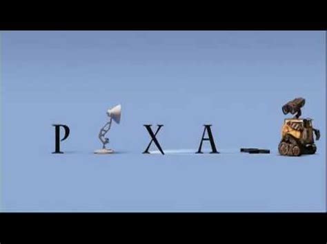 Wall E And Pixar Logo Youtube