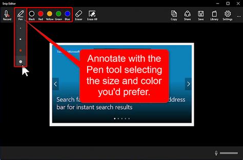 Office Snip Create Annotate And Narrate Screenshots Tutorials