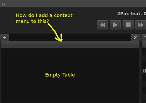 Javafx How To Add A Context Menu To An Empty Tableviews Header Row Stack Overflow