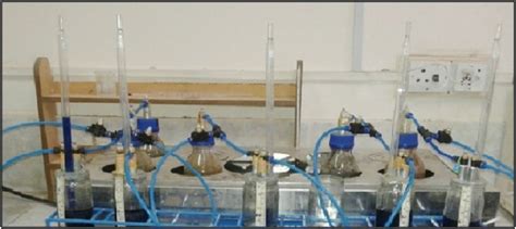 Experimental Setup For The Production Of Biogas Download Scientific Diagram