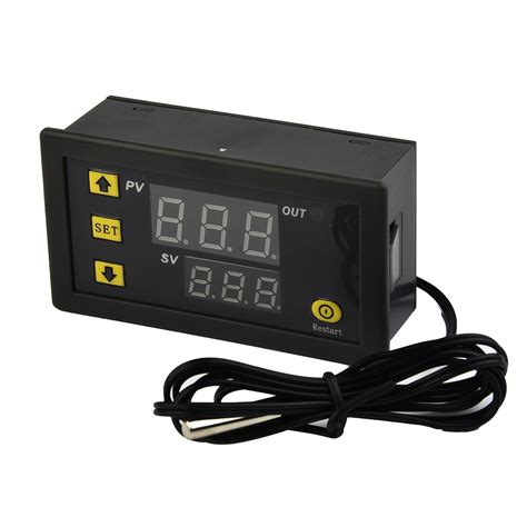Digital Temperature Controller Thermostat Meter Temp Sensor Switch Regulator