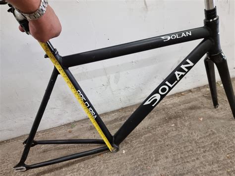 Dolan Pre Cursa Track Frameset Fixed Gear Fixie Frame Size 52 2 Forks Fixed Gear Frenzy