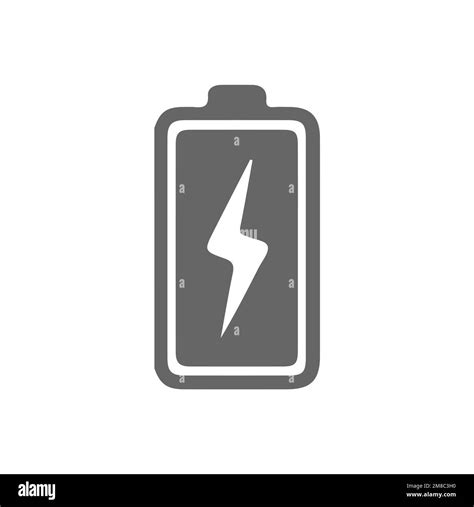 Charging Completion Icon Common Graphic Resources Vector Illustrations Stock Vector Image