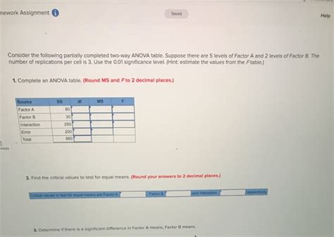 Solved Mework Assignment Saved Help Consider The Following