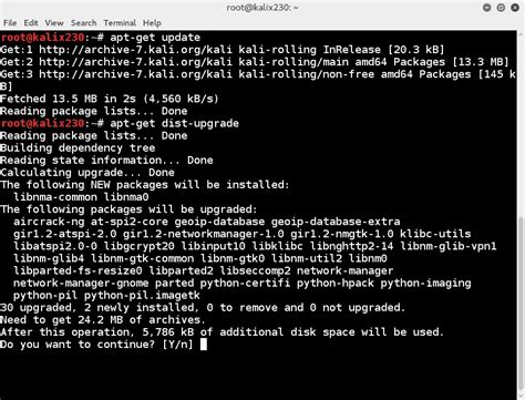 The Importance Of Updating Kali Linux Rolling Distribution Interface Technical Training