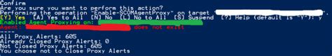 Scom Powershell Script Close All Agent Proxy Not Enabled” Alerts Rather Serious Scom Blog