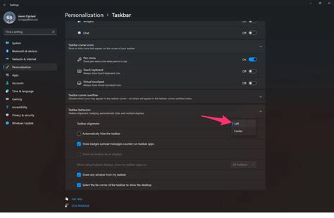 Cómo poner el botón de inicio de Windows 11 a la izquierda