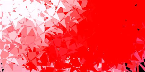 Light Red Vector Texture With Random Triangles 11845636 Vector Art At Vecteezy