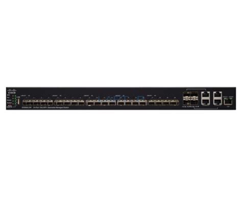 cisco sx550x 24f 24 port 10g sfp stackable managed switch