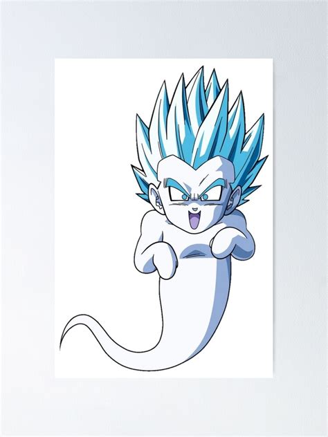 Gotenks Gotrunks Ghost Poster For Sale By Nitatou9 Redbubble