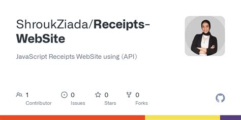 Github Shroukziadareceipts Website Javascript Receipts Website