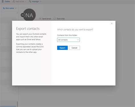 Outlook Csv