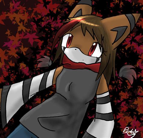 Ruby Lying On Autumn Leaves By Anglaisrose On Deviantart