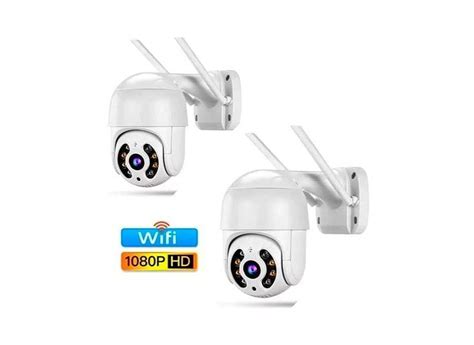 2x Câmera Segurança Smart Ip Wifi Icsee Mini Dome Externa Com O Melhor