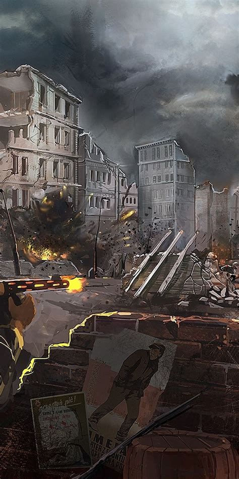 Завантажити шпалери на робочий стіл ПК Call Of Duty Зброя Війна Солдат Битва Відеогра