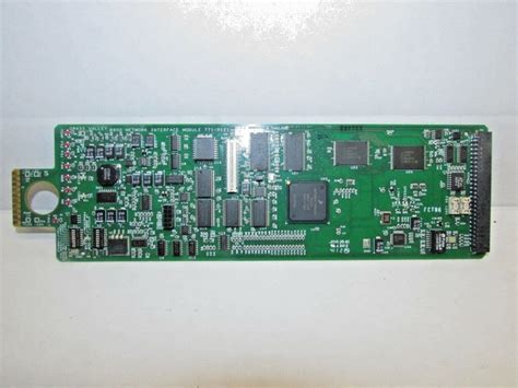 Grass Valley 8900 Network Interface Module 771 0121 03a Zombie Components
