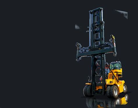 Electric Empty Container Handler The Pioneer In Electric Ech Sany Group