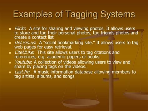 Ppt Tagging Systems Powerpoint Presentation Free Download Id