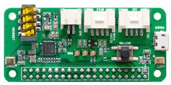 Quad Mic Array Raspberry Pi Add On Features LED Ring