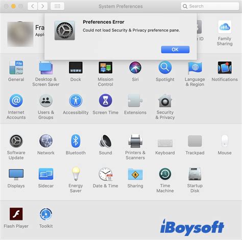 Fix System Preferences Not Responding Preferences Errors