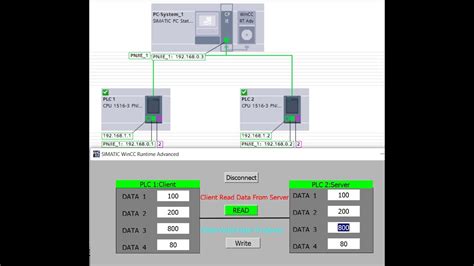 Modbus TCP IP PLC S7 1500 Client Connect Read Write PLC S7 1500 Server TIA Portal TCP IP PLC