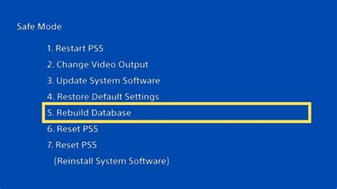 how to rebuild database on ps4 in 5 easy steps wisecatcher