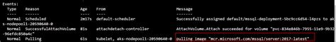 Sql Server In Azure Kubernetes Service Aks