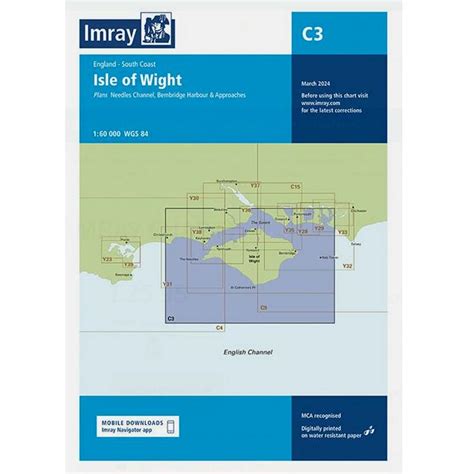 Imray Chart C3 Isle Of Wight C03 C03 J160224