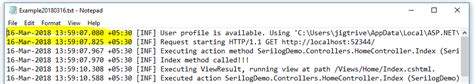File Logging And Ms Sql Logging Using Serilog With Aspnet Core 20