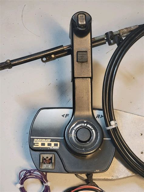 Quicksilver 3000 Shift Control Removal