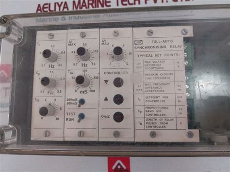 Deif Full Auto Synchronising Relay Aeliya Marine