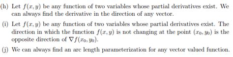 Solved H Let F X Y Be Any Function Of Two Variables Whose Chegg Com
