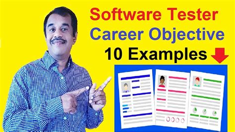 Software Tester Career Objective Examples To Be Used In Resume Cv Biodata Testingshala