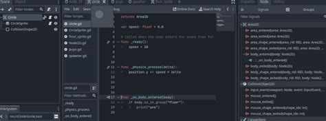 Why Doesnt My Collision Detection Between Two Area2d Objects In Godot