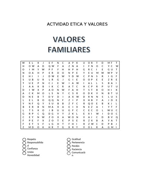 Pupiletras Taller Sopa De Letras Apuntes De Sociología Y ética Docsity