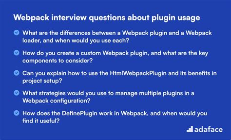 45 Webpack Interview Questions Adaface