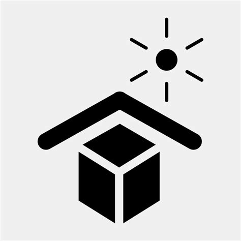 Icon Protect From Heat Packaging Symbol Elements Icons In Glyph Style