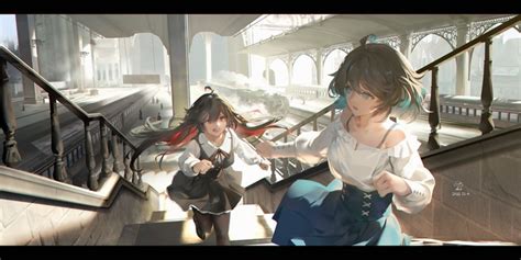 K Honkai Impact Honkai Impact Rd Train Station Train Seele