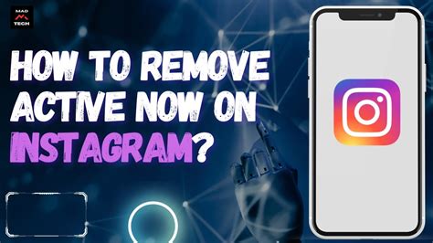 How To Remove Active Now On Instagram Youtube