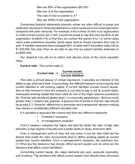 What Is Financial Ratio Analysis With Example At Tamara Juarez Blog